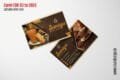 Tea Shop visiting card - Star Design