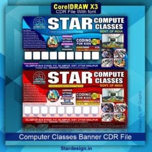 Beauty parlour banner design - Star Design