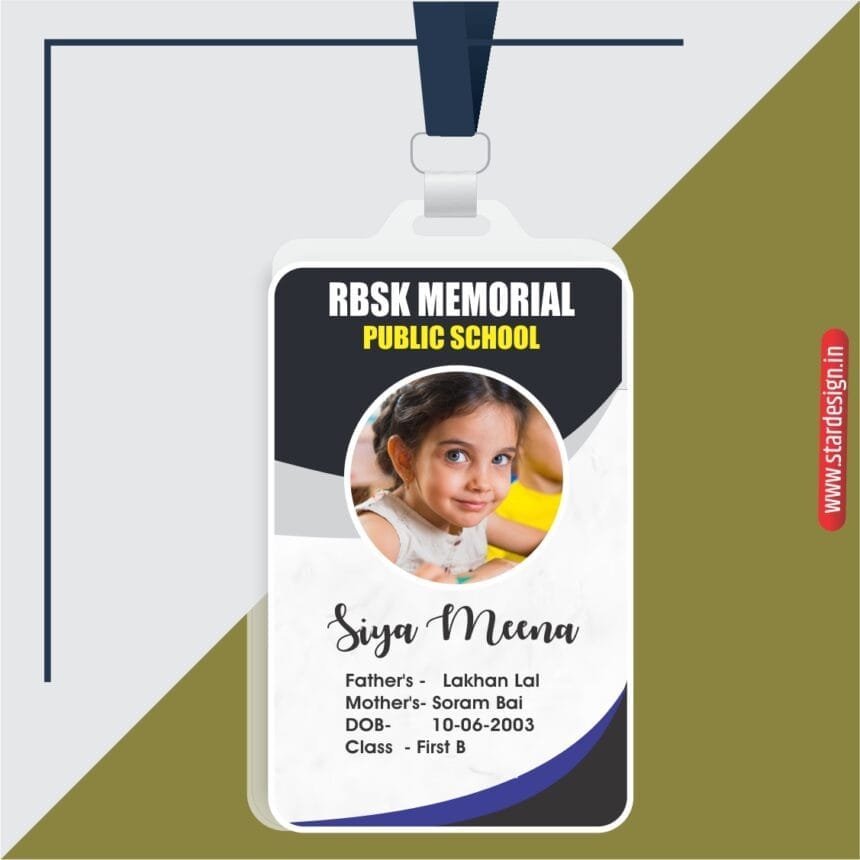 Id Card Design CDR File 2023 - Star Design