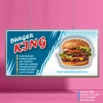 Burger King Flex Design Cdr - Star Design